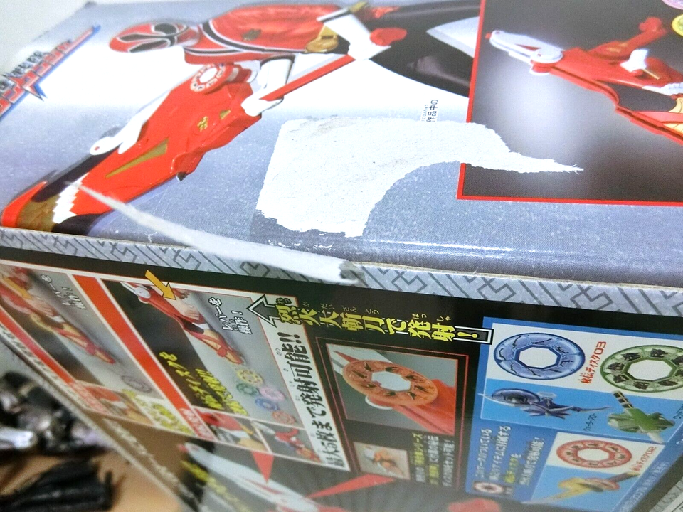 Power Rangers Samurai Sentai Shinkenger DX Rekka Daizantou Fire Smasher ...