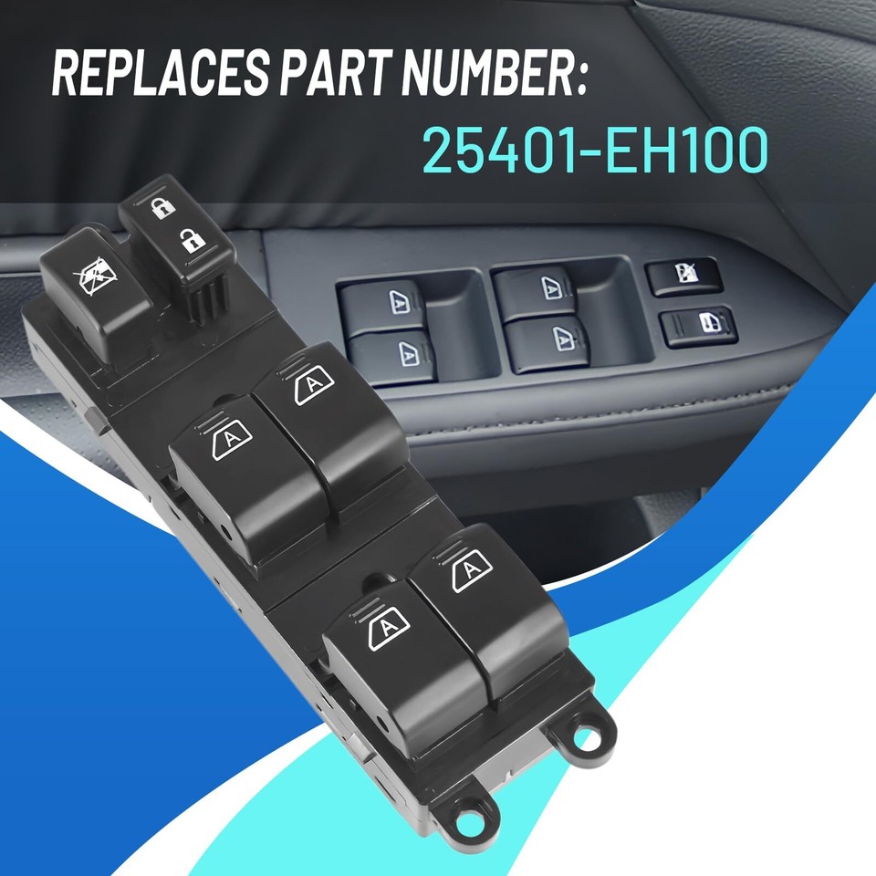Power Window Master Switch for Infiniti M35 M45 Driver Side 25401-EH100 ...