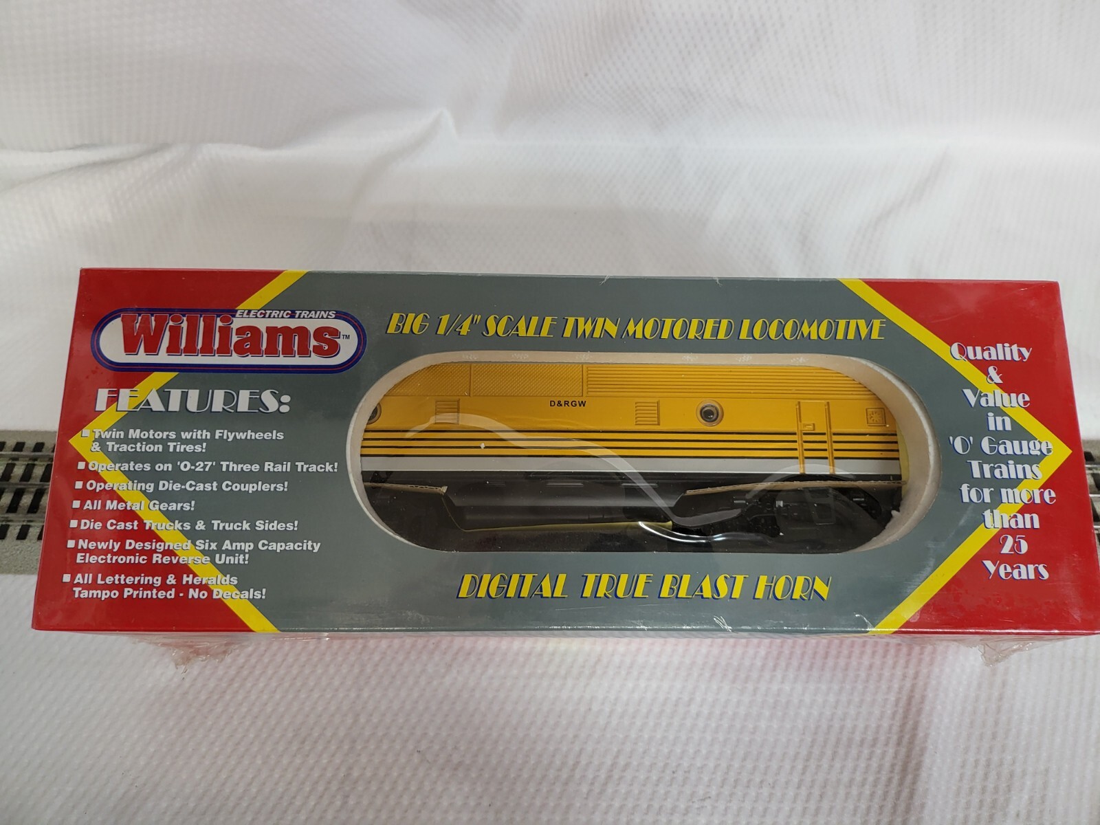 Williams W-2379C Rio Grande F-3 Non-powered 'B' Unit MINT! | eBay