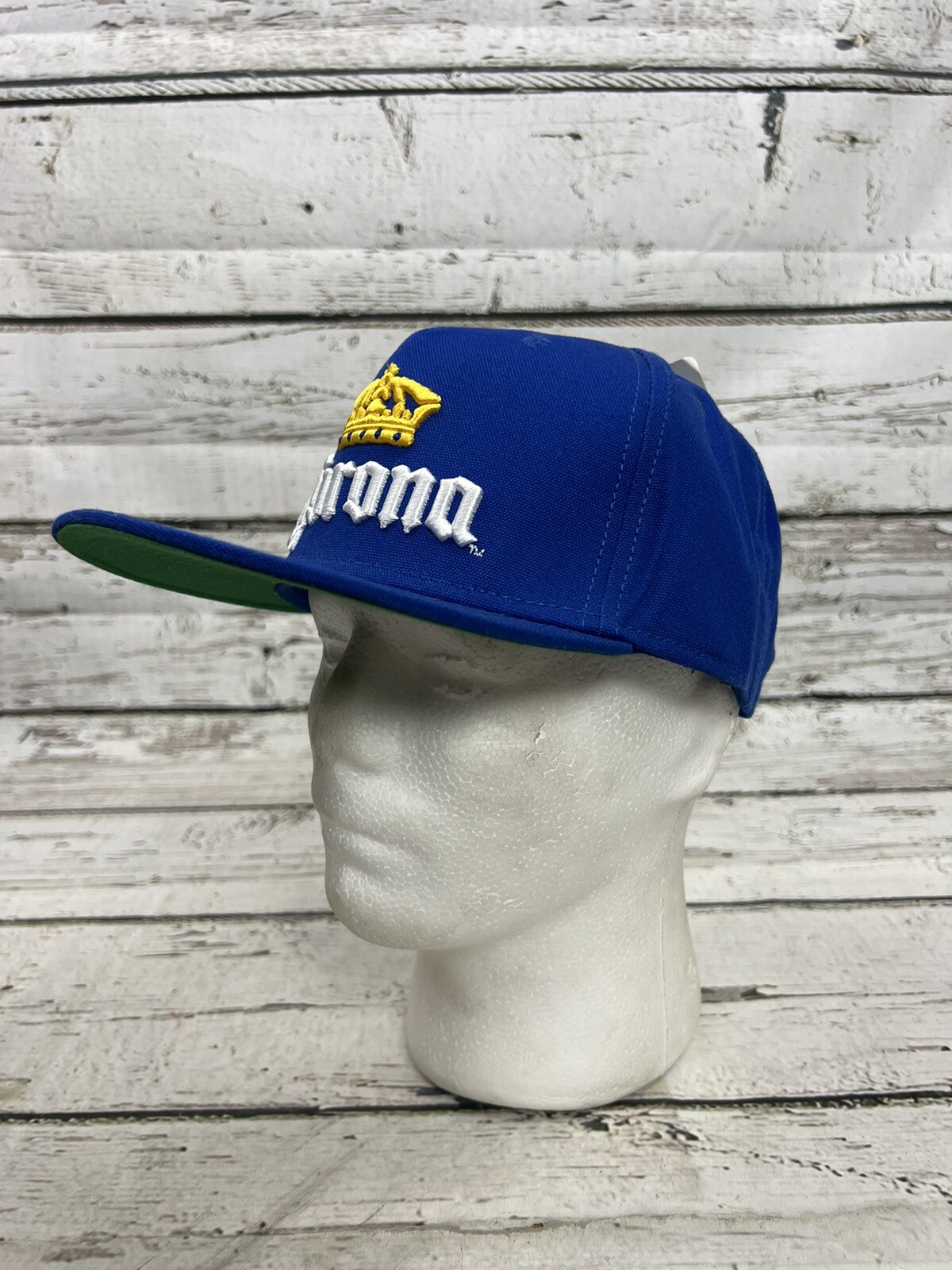 Corona Beer Embroidered Spell Out Bioworld Merch Original Snapback Hat ...