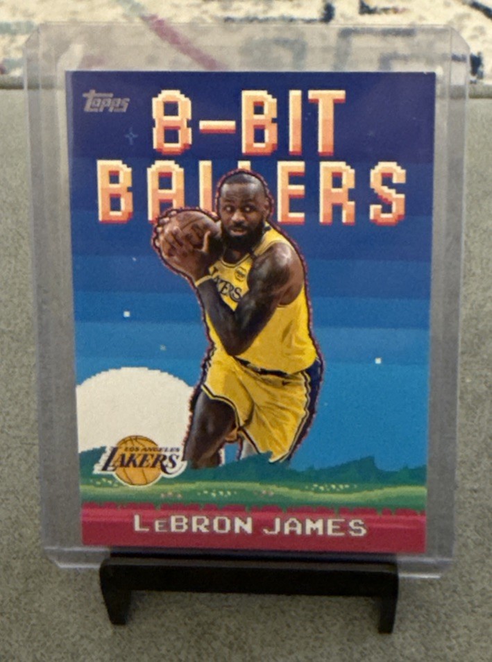 Lebron James 2025-2026 Topps 8-Bit Ballers Insert 8B-19 | eBay