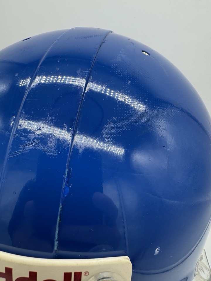 Vintage Used 1988 Royal Blue VSR-1 Riddell Football Game Helmet Medium ...