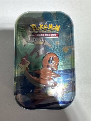 Pokemon TCG Kanto Friends Charmander & Farfetch’D Mini Tin Only Empty ...
