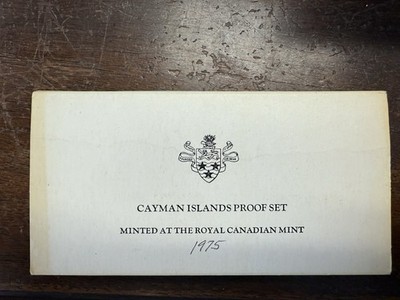 1975 Cayman Islands 6 Coin Proof Set With Case | eBay UK