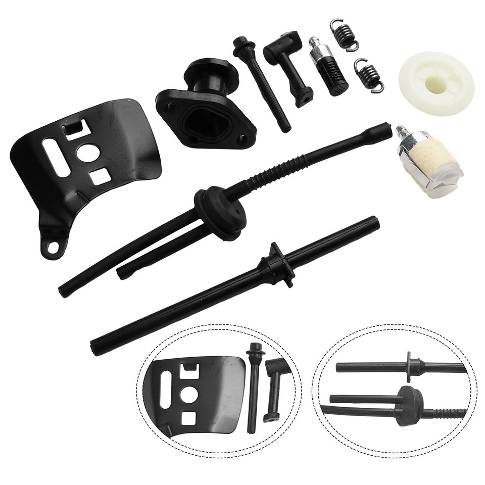Chainsaw Kit Chainsaw Parts Spare Parts Bar Plate Service Kit 2-Stroke ...