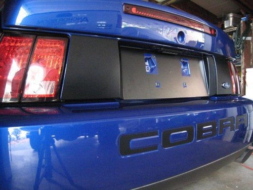 1999-2004 Mustang [Bx] Trunk Center Black Out Panel Decals - GT/V6 ...
