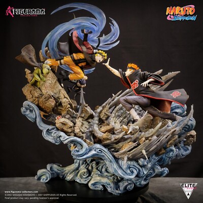Figurama Studio Sage Mode Naruto VS Pain/Nagato Statue | eBay