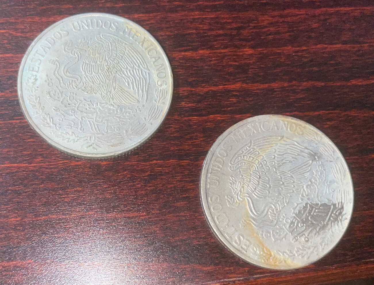 1971 & 1981 UN PESO Mexican MEXICO 1 PESO Coins | eBay