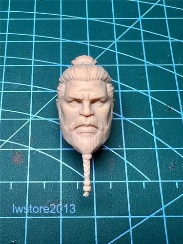 1:6 Hulk Robert Bruce Banner Head Sculpt Carved For 12" Male Action ...