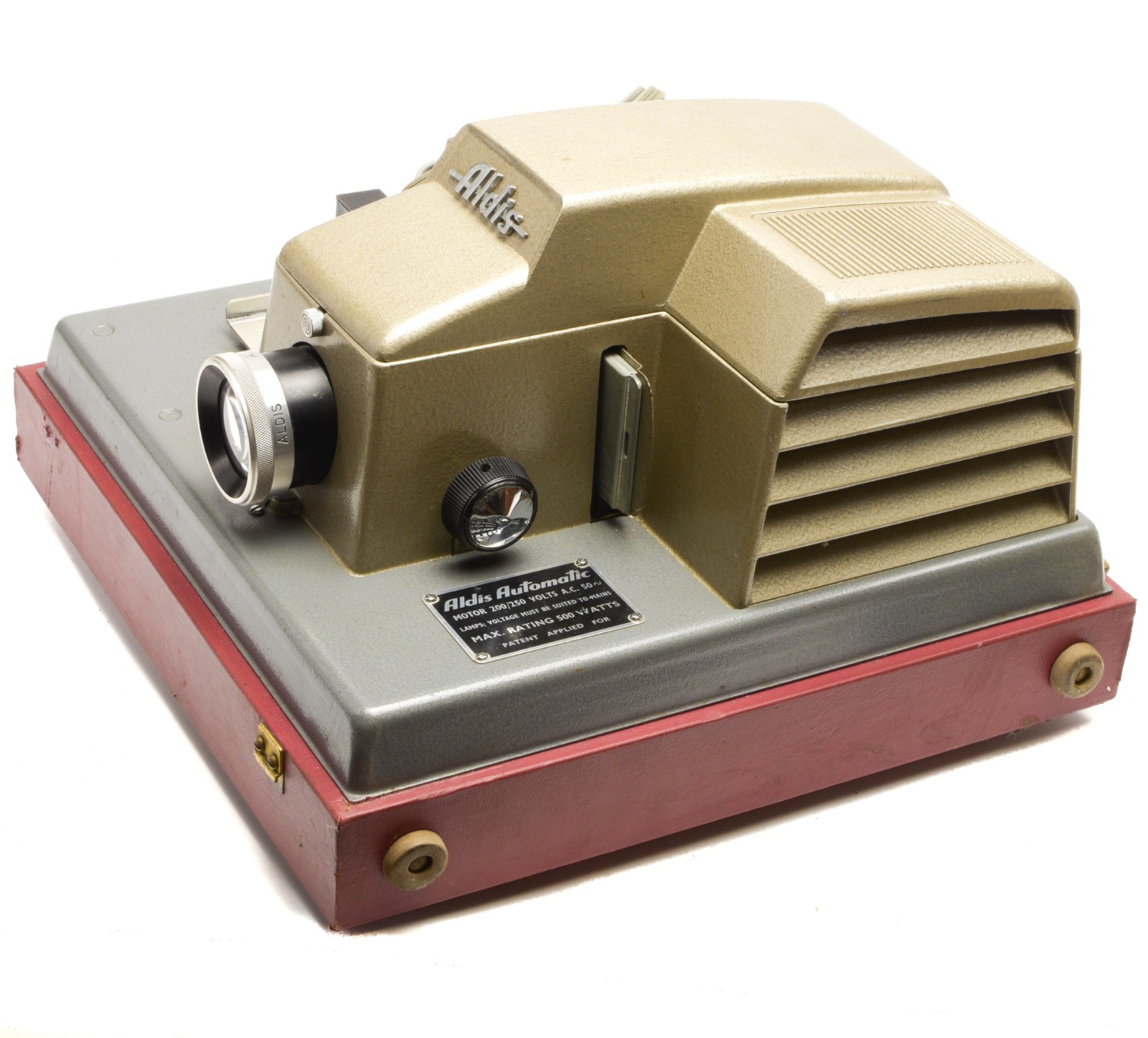 ALDIS AUTOMATIC PROJECTOR, SLIDE VIEWER with 100MM F/2.8 c.1950 | eBay UK