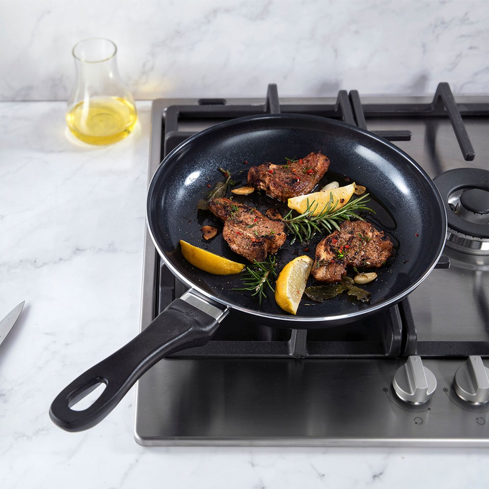 BK Cookware Set Frying Pan Saucepan Utensils 14 Piece (Open Box) | eBay UK