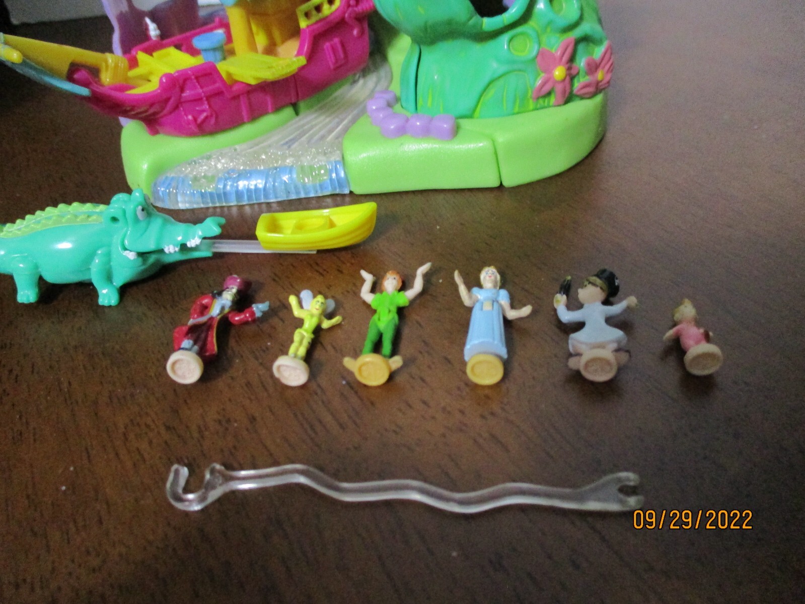 VINTAGE 1997 BLUEBIRD DISNEY POLLY POCKET PETER PAN NEVERLAND PLAYSET ...