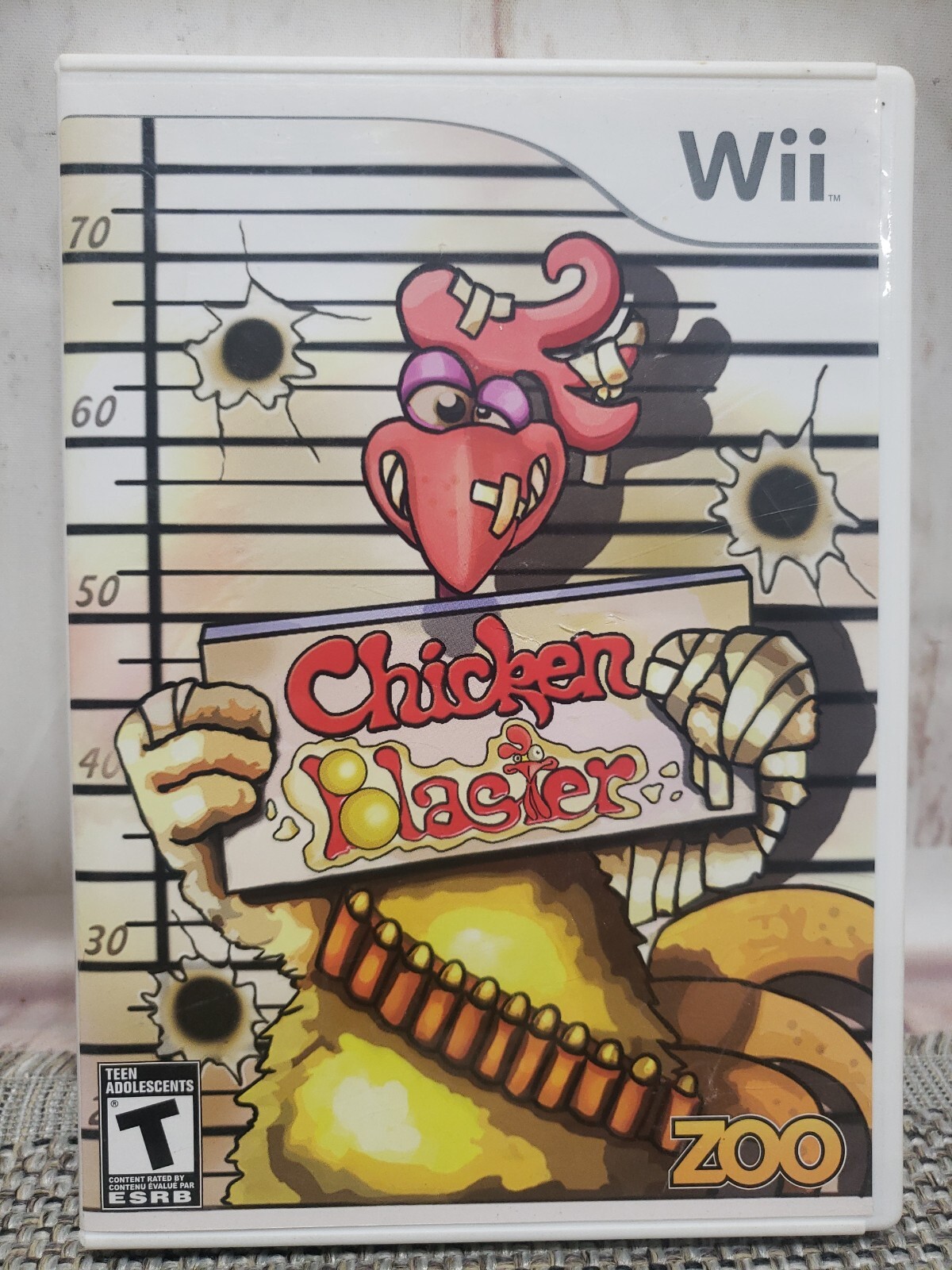 Chicken Blaster (Nintendo Wii, 2009) Chicken Shooting Game Complete ...