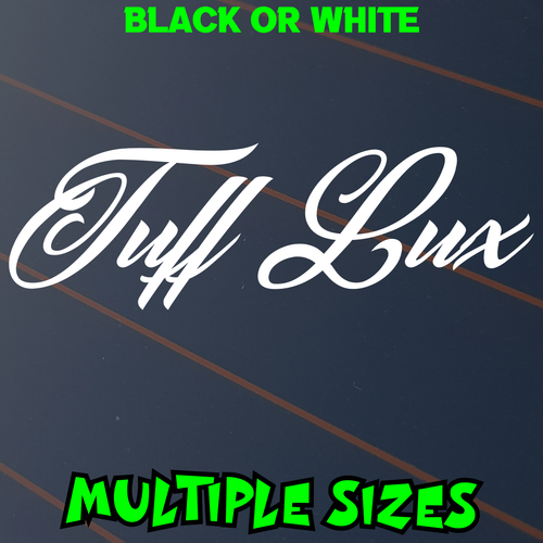 Tuff Lux Sticker Decal Ute Suits Toyota Hilux Car Mud 4x4 4WD BNS ...