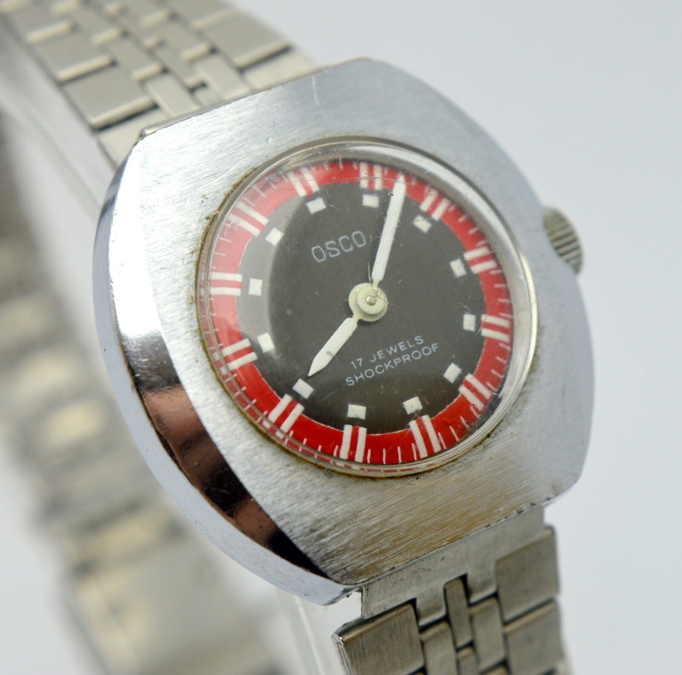 VINTAGE OSCO 17 JEWELS MECHANICAL LADIES WATCH | eBay