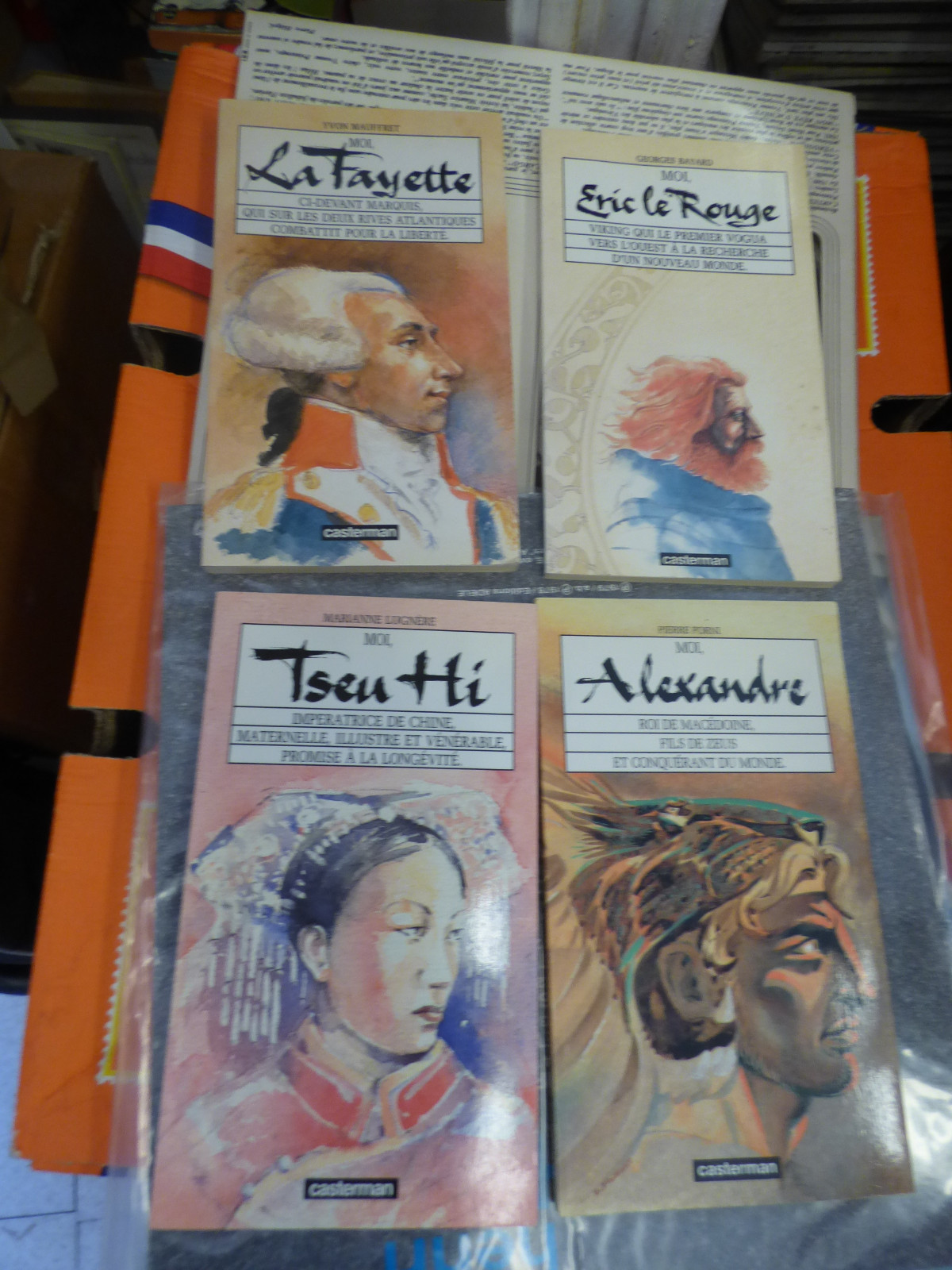 Set of 4 books collection Me, memories editions Casterman | eBay UK