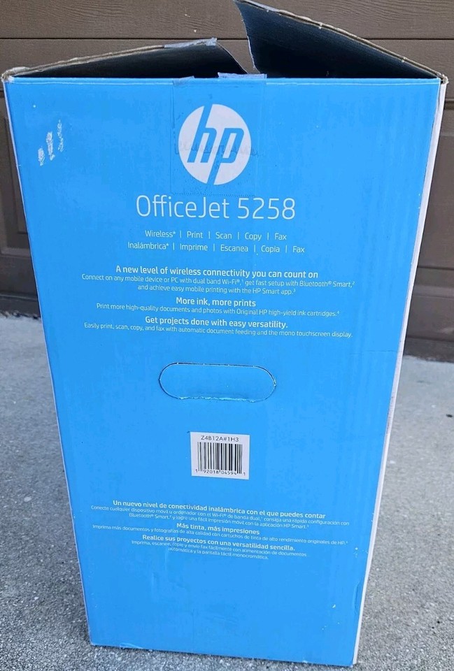 HP OfficeJet 5258 All-in-One Inkjet Wireless Printer | eBay