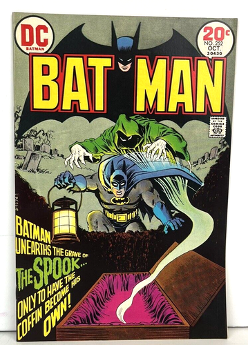Batman #252 (October 1973, DC) The Spook Cover & Story VF- | eBay