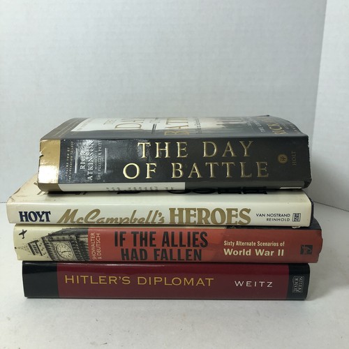 World War 2 WW II Book Lot of 4 Battle Military Hitler Allies Heroes ...