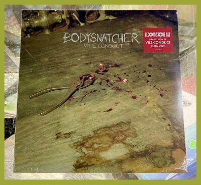 Bodysnatcher - Vile Conduct EP On 45RPM Vinyl Heavy Death Metal RSD ...