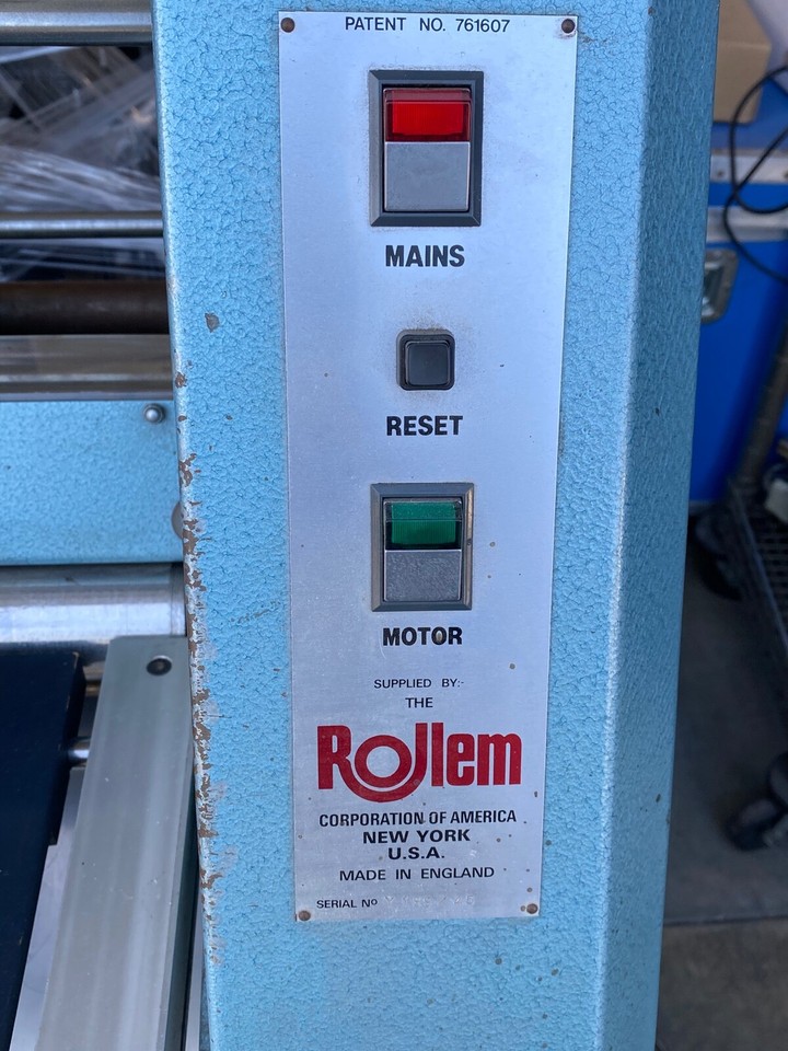 Rollem mini 4 perf/score & numbering machine, W Scoring Wheel | eBay
