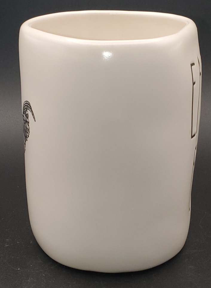 RAE DUNN Artisan Collection Double Sided EARLY BIRD Chicken Coffee Tea ...