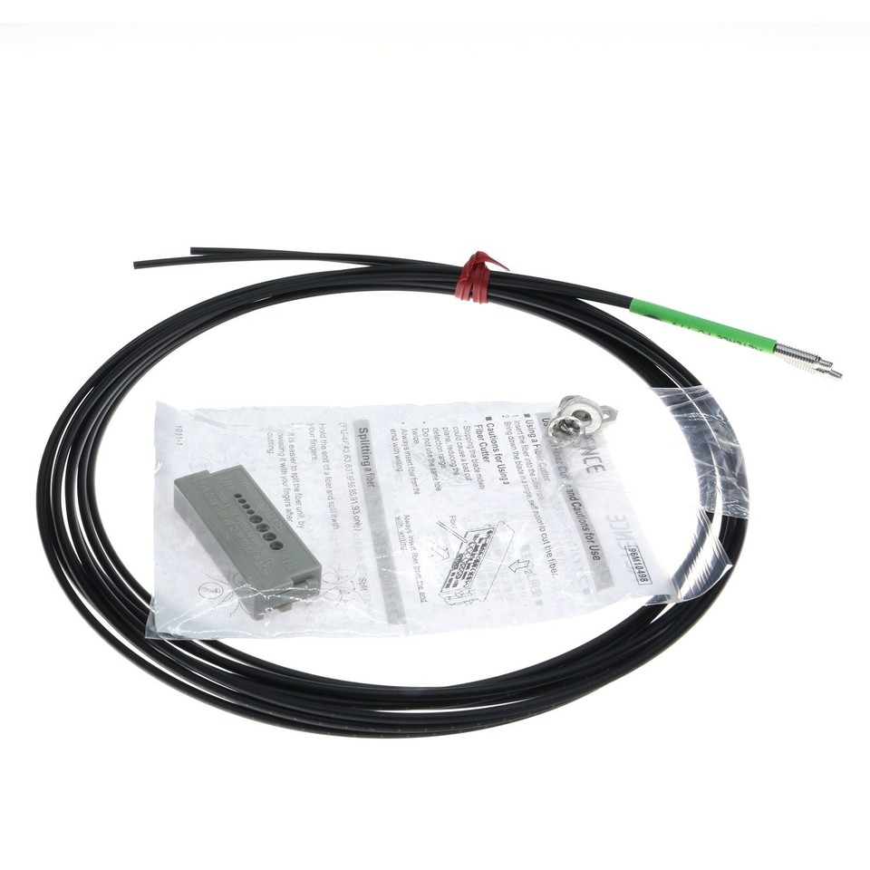 Keyence FU-77V Fiber Optic Sensor Digital Fiber Unit FU77V New In Box ...