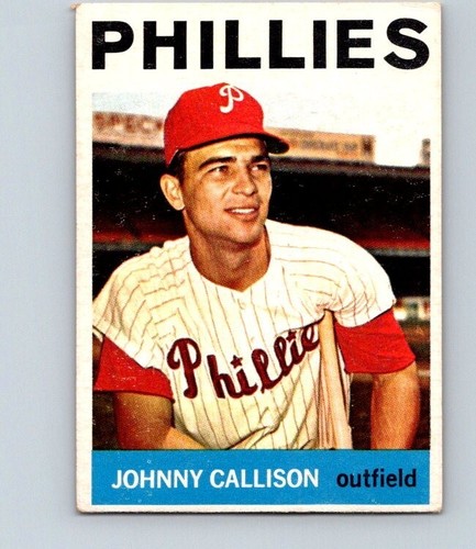 1964 TOPPS BASEBALL #135 JOHNNY CALLISON MID GRADE JH | eBay