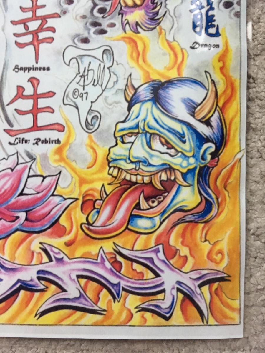 Tattoo Studio Shop Flash Single By Aaron Bell Japanese Tattoo Studio Shop Flash Single By Aaron Bell Japanese