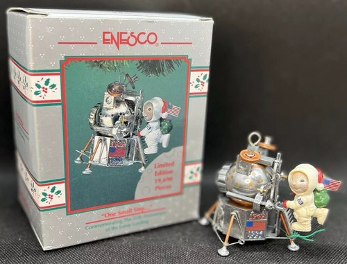1994 ENESCO Ornament One Small Step Limited Edition Astronaut Lunar ...