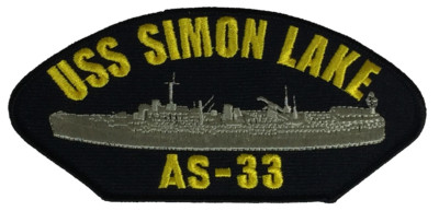 US Navy USS SIMON LAKE AS-33 PATCH - Veteran Owned Business | eBay