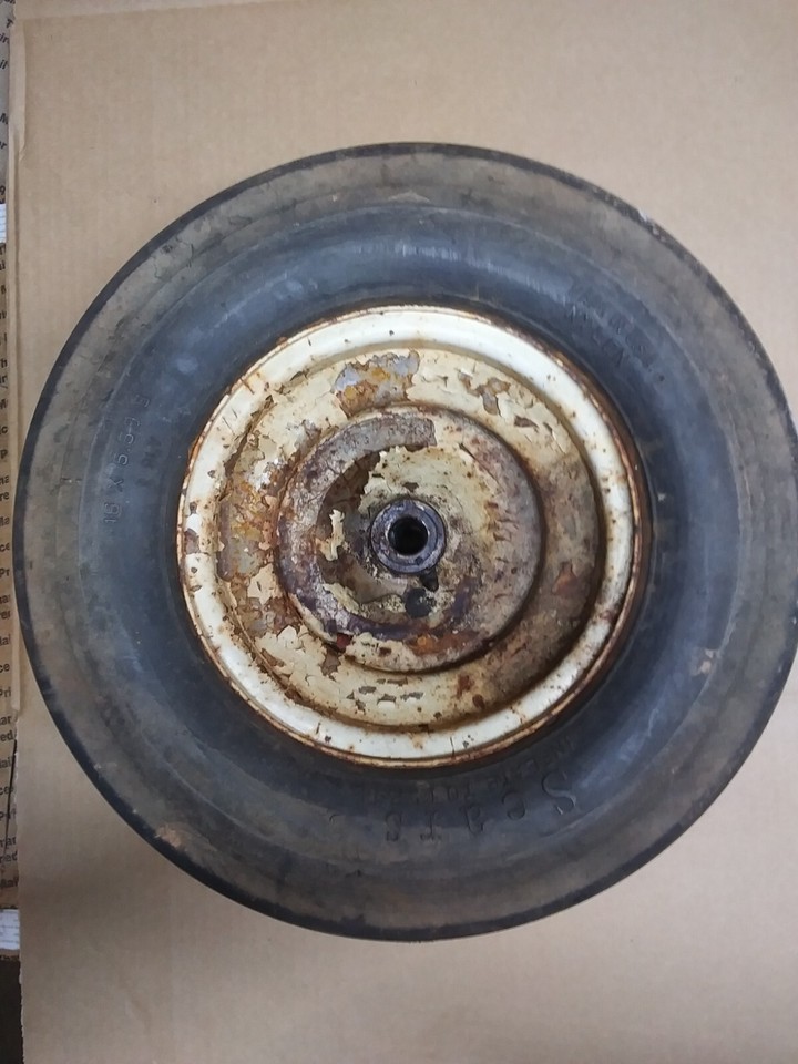 Sears Suburban ST16 Front Wheel And Tire in Good Condition Sears Tires ...