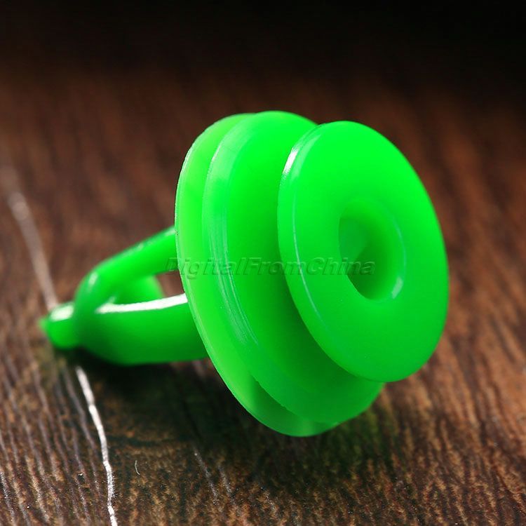 50Pcs Green Plastic Car Door Panel Clip Trim Fastener Retainers for ...
