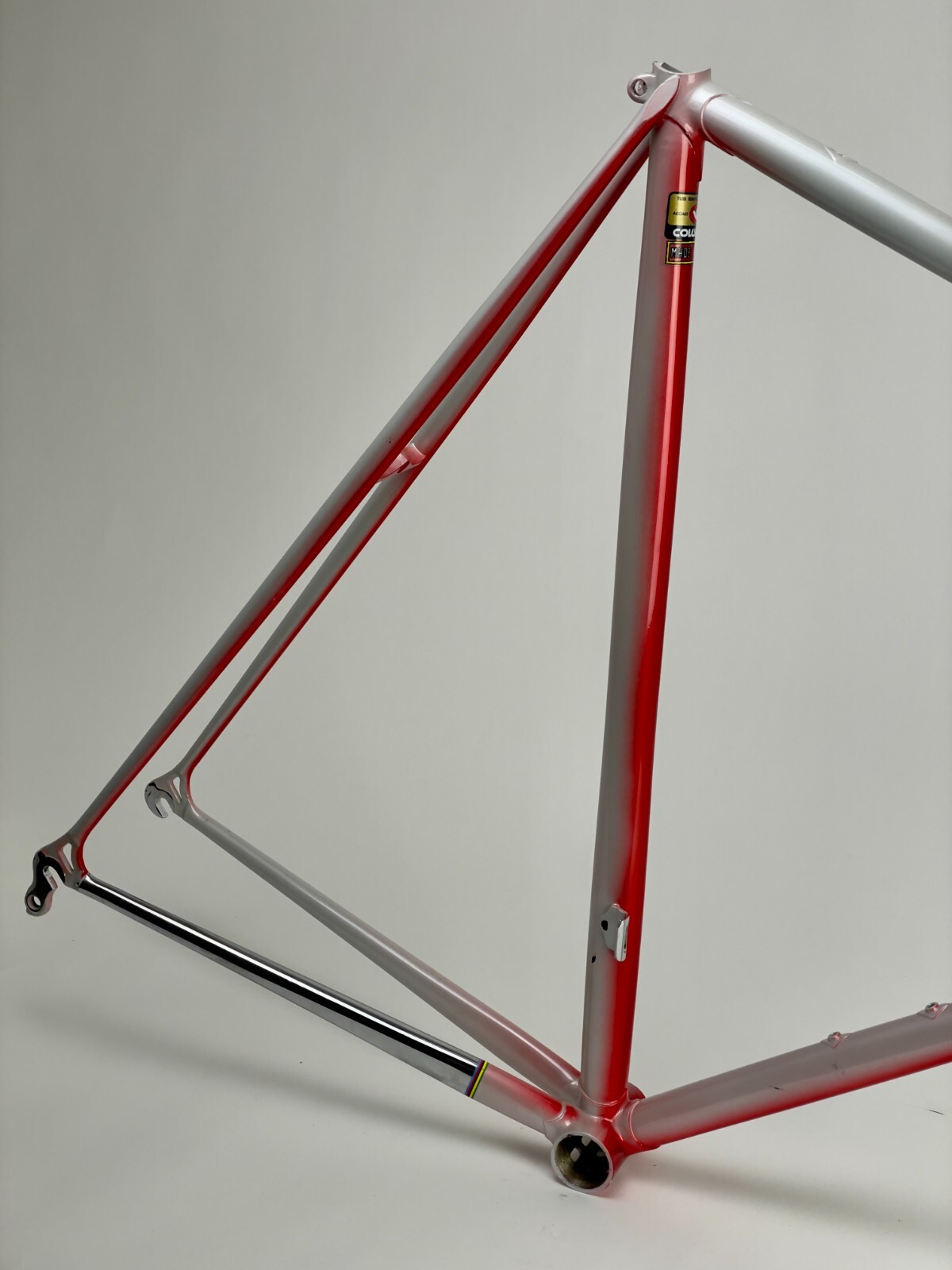 Vintage Lugged Steel Time Trial TT Funny Bike Bike Frame Set 60cm ...