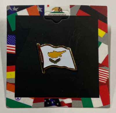 Cyprus Single Lapel Pin Enamel Lapel Pin | eBay