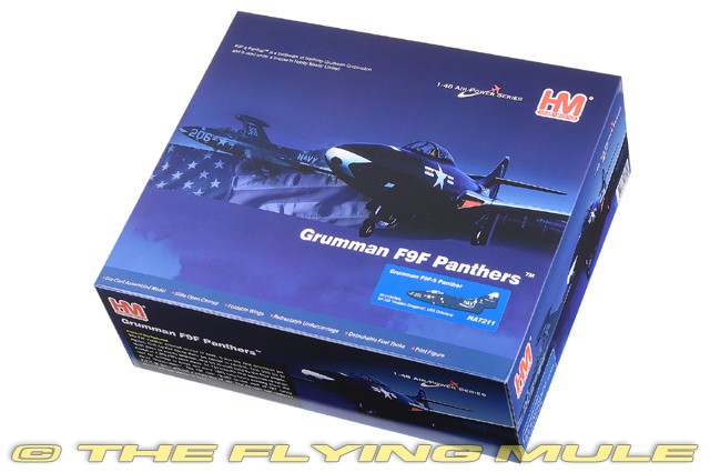 Hobby Master 1:48 F9F-5 Panther USN VF-192 Golden Dragons Golden Dragon ...