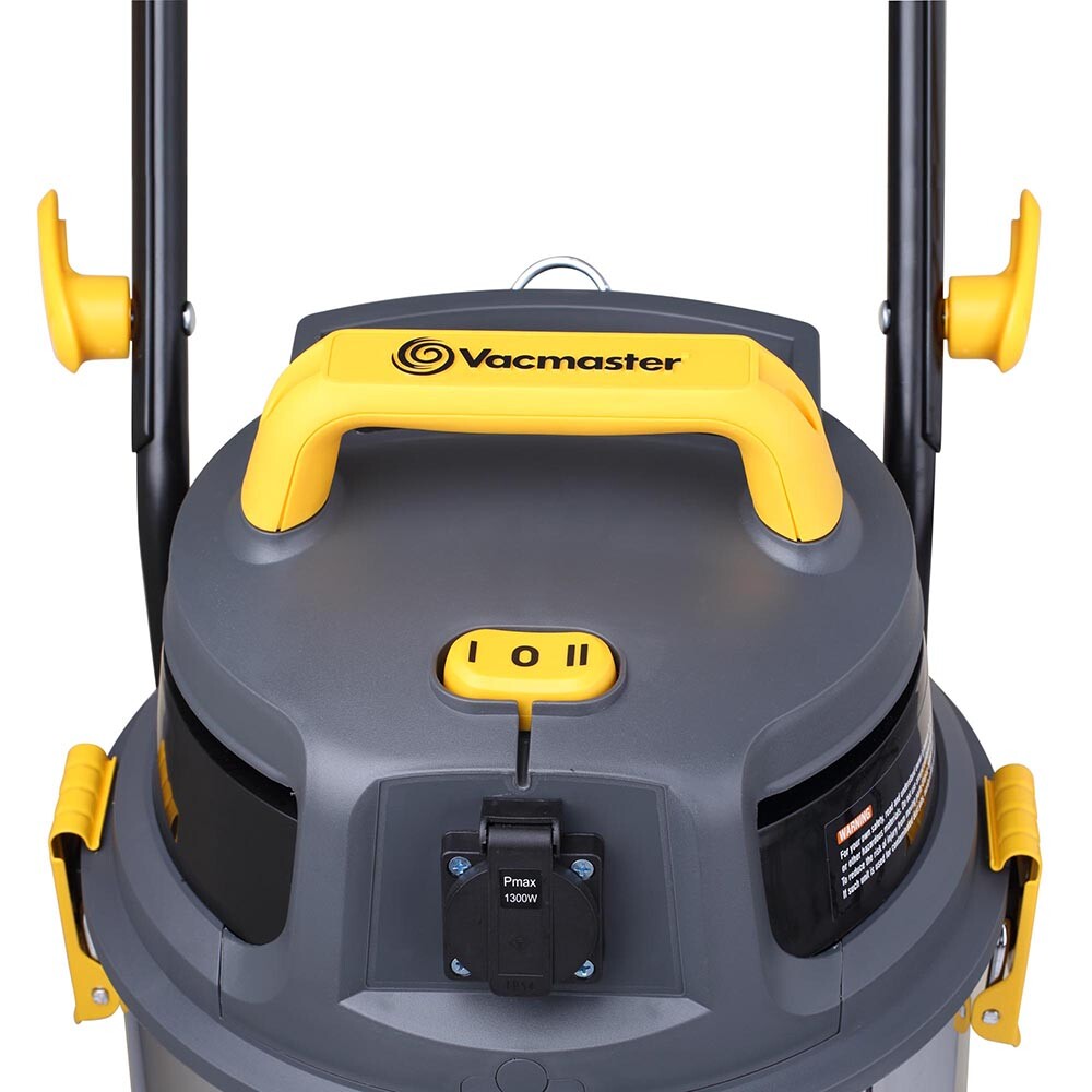 Wet & Dry L Class Vacuum Cleaner 38L Dual HEPA Filtration Vacmaster ...