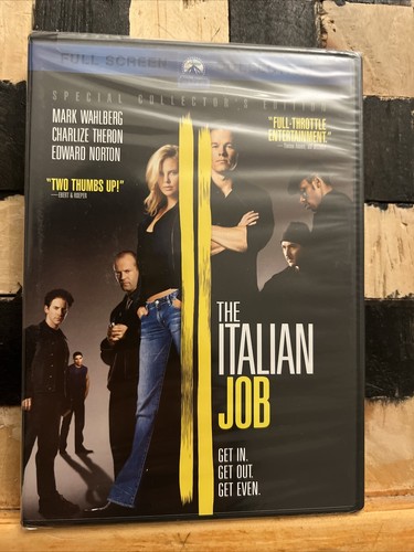 The Italian Job (DVD, 2003, Full Frame) 97360569049| eBay