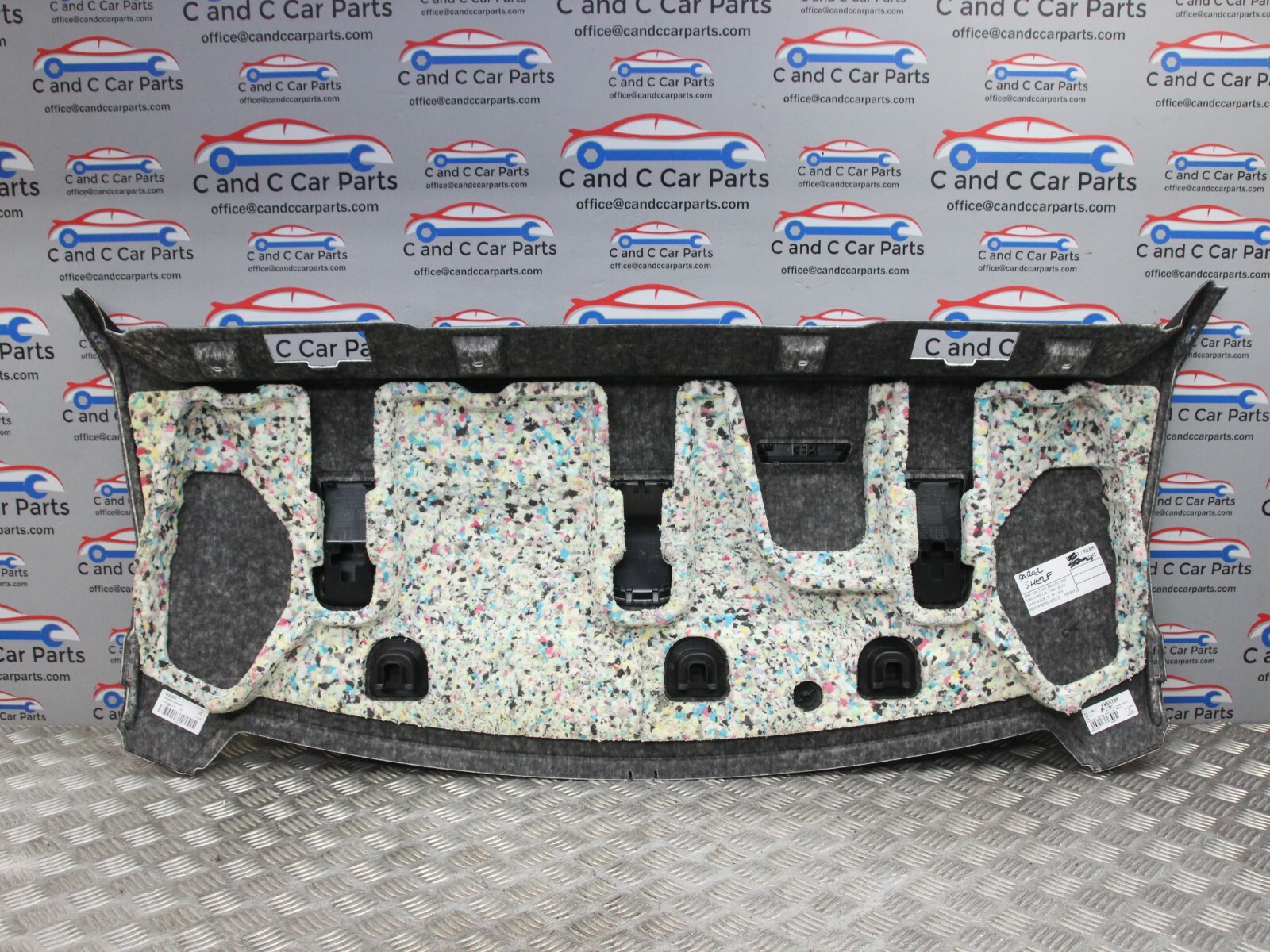 BMW 3 G20 Rear Black Trunk Parcel Shelf Load Compartment Cover 8073797 ...