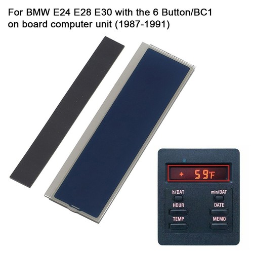 Perfectly Compatible Display for BMW E24 E28 E30 Button Board Computer ...
