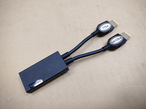 For Lenovo ThinkPad WorkStation Dock Slim Y Tip Cable DY1841 5C10V25716 ...