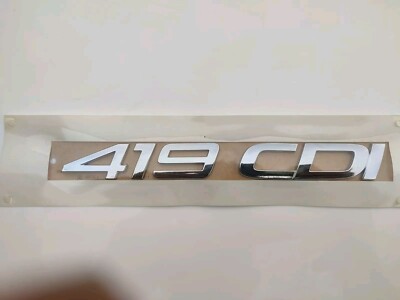 Mercedes Sprinter W906 419 CDI Porta a Battente Scritta Emblema Cromato ...