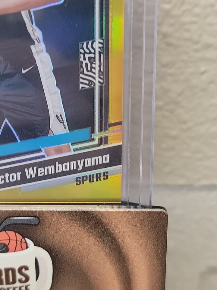 2023-24 Optic Gold Victor Wembanyama /10 - Gold Rookie Rated Rookie ...