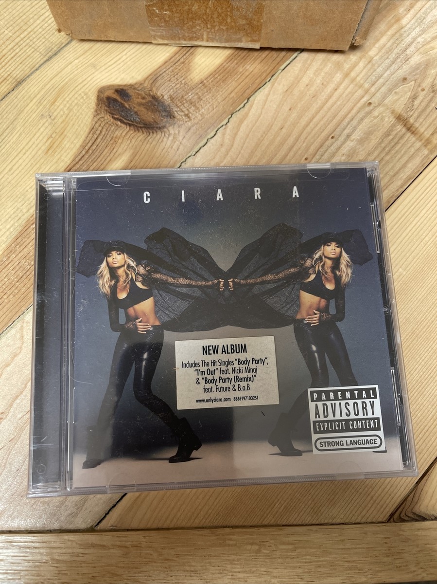Ciara And Future Body Party Ciara [PA] By Ciara (CD, Jul 2013, Epic)