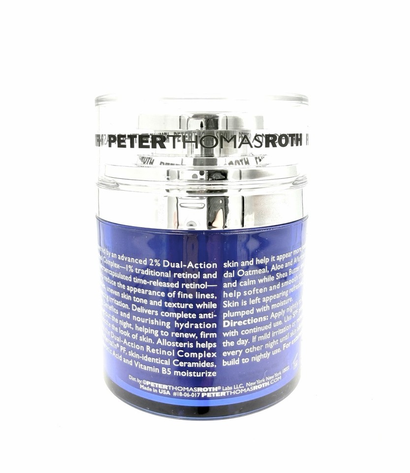 SUPER SIZE Peter Thomas Roth Retinol Fusion PM Moisturizer 2.7 oz 80ml ...