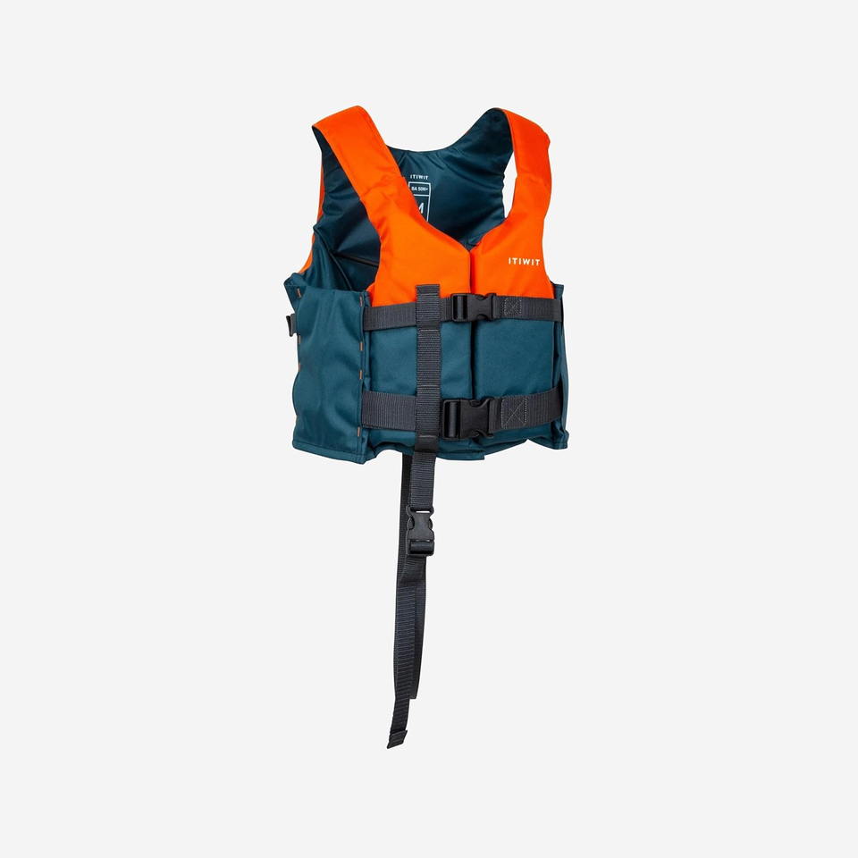 Decathlon Ba 50N+ Buoyancy Aid Vest Dark Petrol Blue Size 40-60 Kg ...