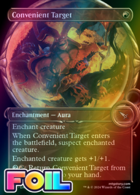 x1 Convenient Target MKM MTG 305 FOIL SHOWCASE UNCOMMON M/NM 1x | eBay