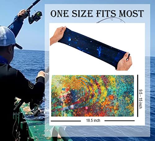 9 Pieces Outdoor Multifunctional Sport Headwear Elastic Seamless ...