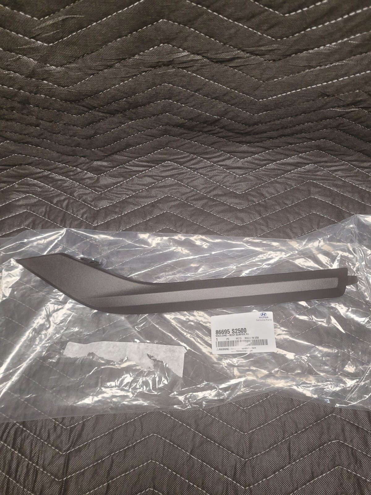 Premium+Fit+Rear+Passenger+Side+Bumper+Cover+Molding+86695S2500 for ...