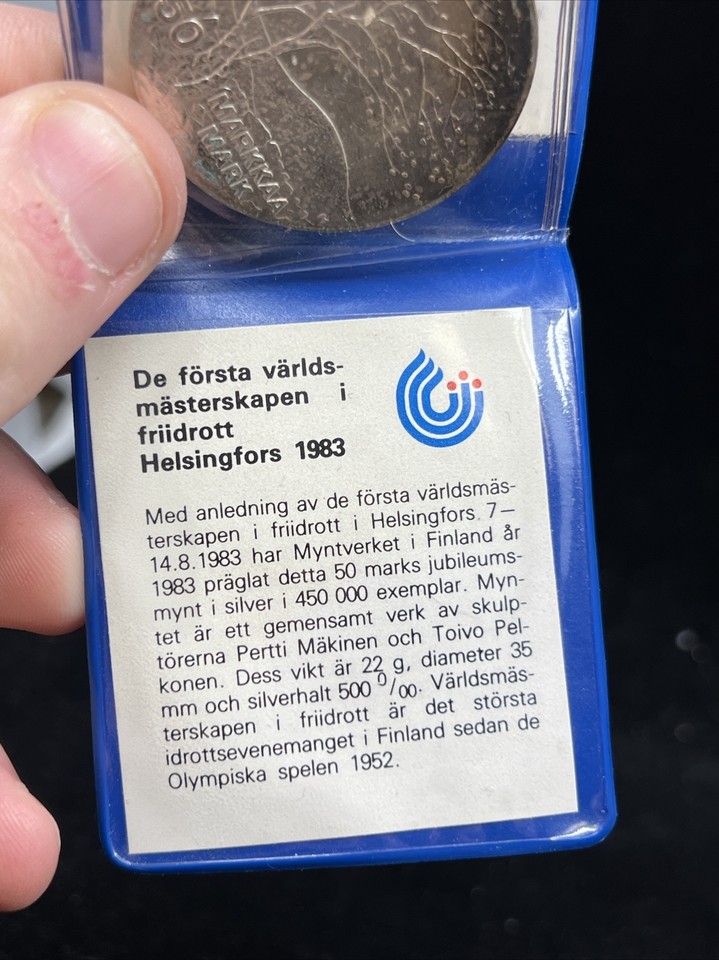 1983 Finland 50 Markkaa Mark | eBay